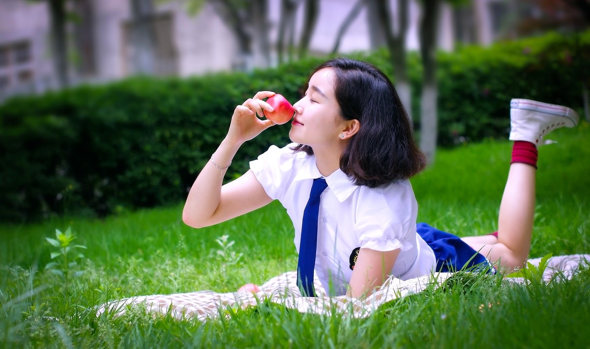 校园风 这个同学好漂亮 中关村在线摄影论坛
