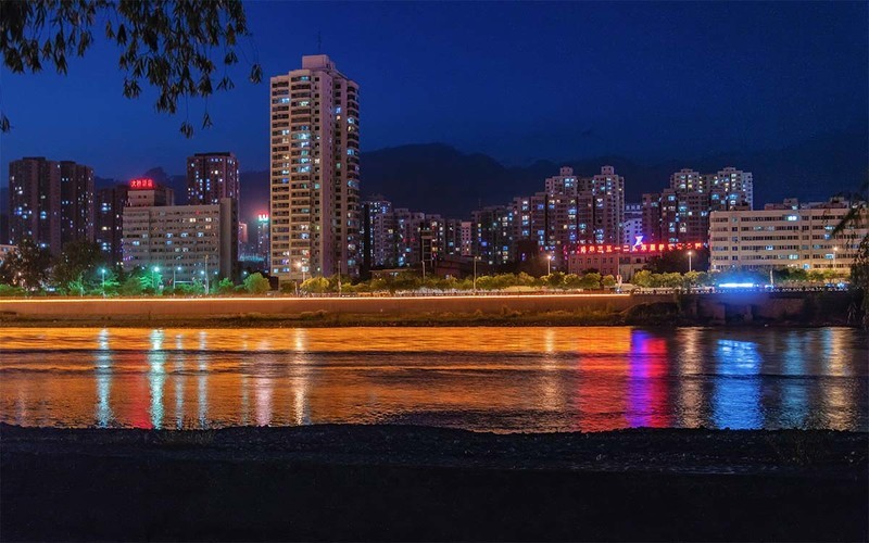 夜随拍兰州 中关村在线摄影论坛