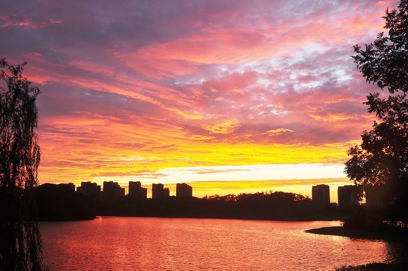 湖光夕照 中关村在线摄影论坛