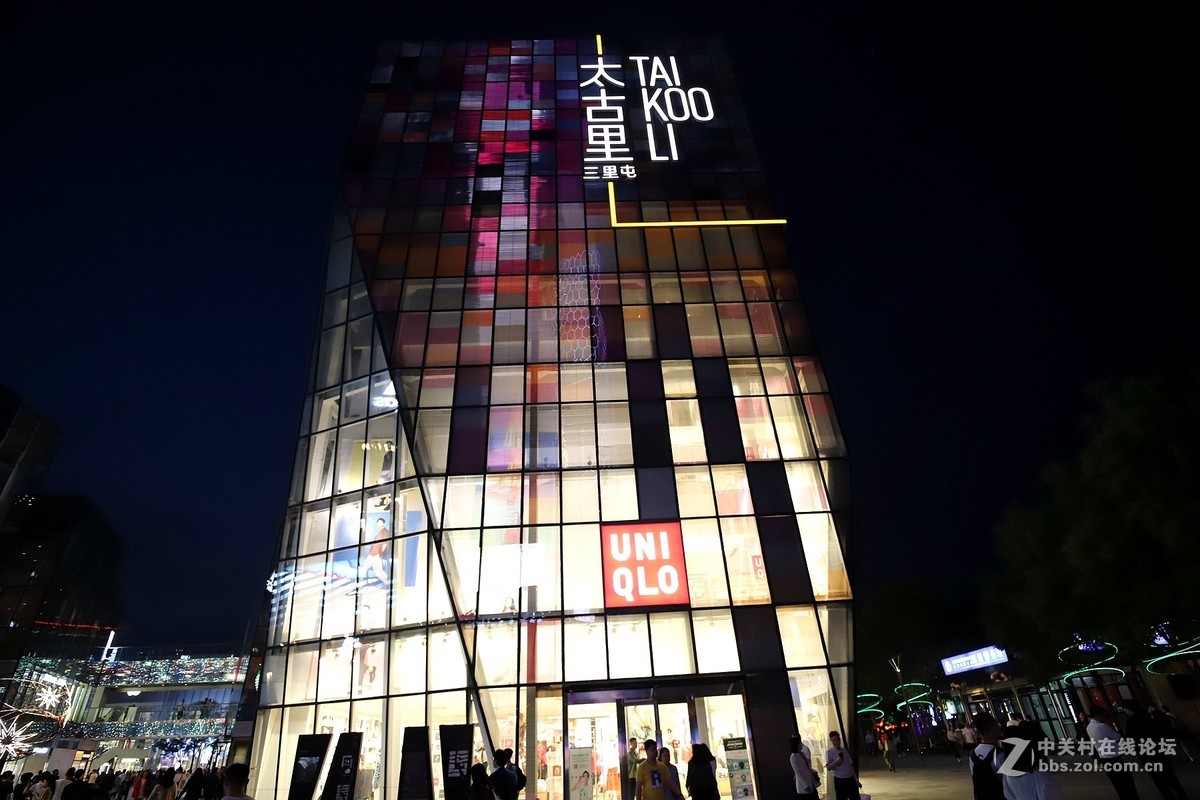 北京三里屯太古里夜景-中关村在线摄影论坛