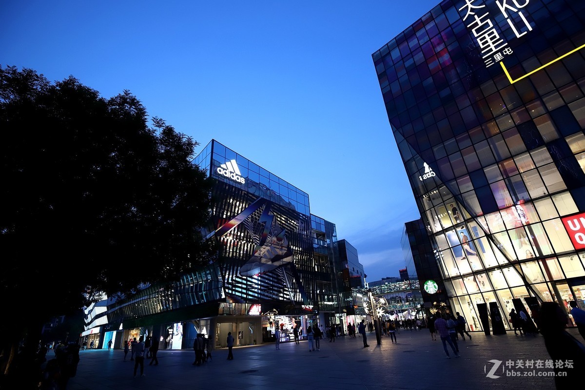 北京三里屯太古里夜景-中关村在线摄影论坛