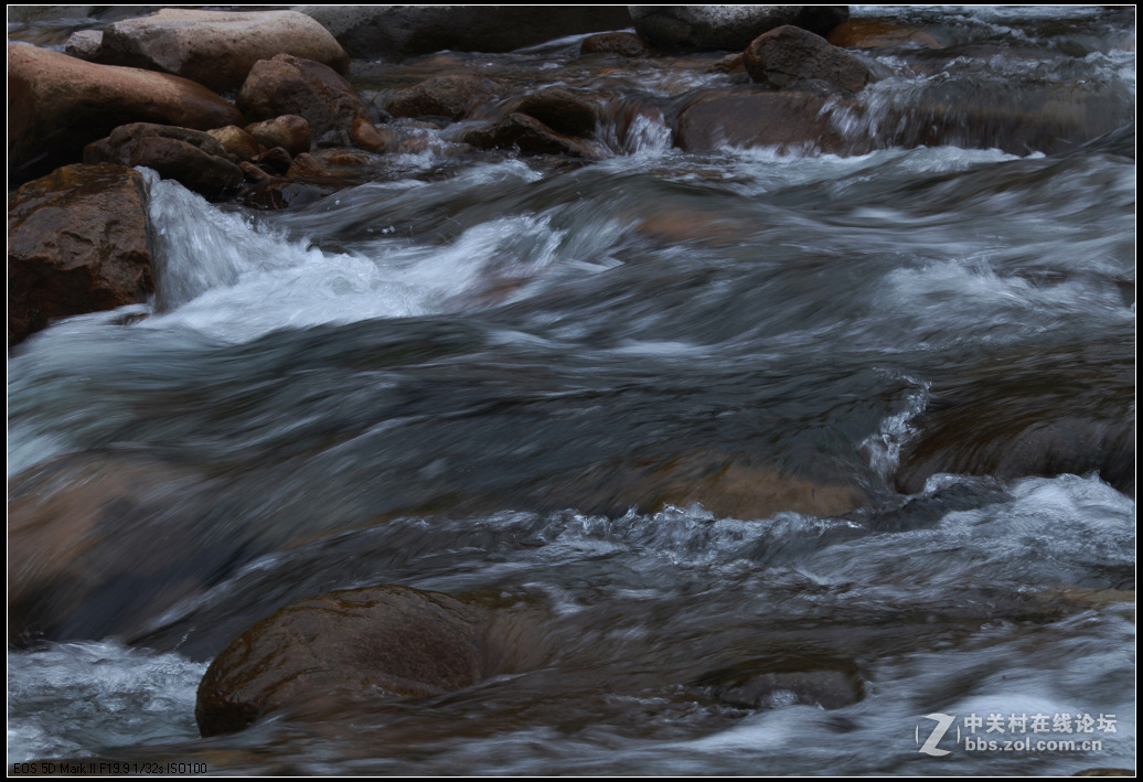 飞泻瀑布急流山泉加仙女之美景-中关村在线摄影论坛