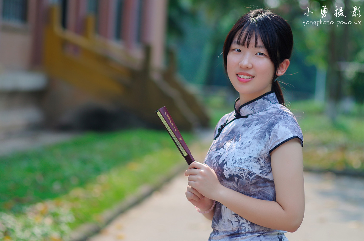 旗袍人像《刹那芳华》-中关村在线摄影论坛