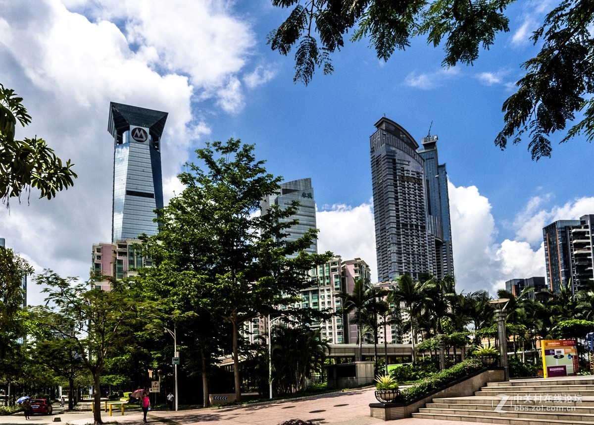 深圳蓝-东海城市广场周边-中关村在线摄影论坛