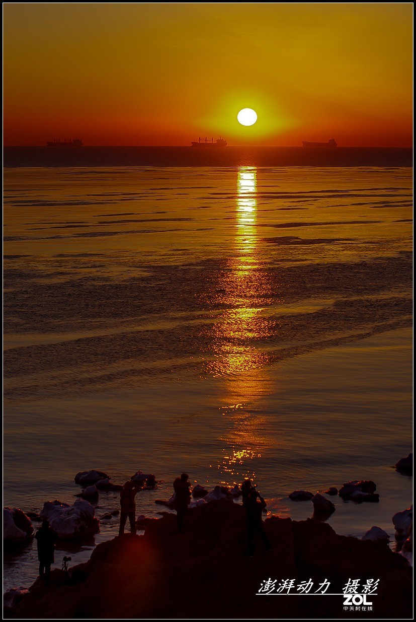 【高清图】（腾龙A001）秦皇岛海天一色观日出 二-中关村在线摄影论坛