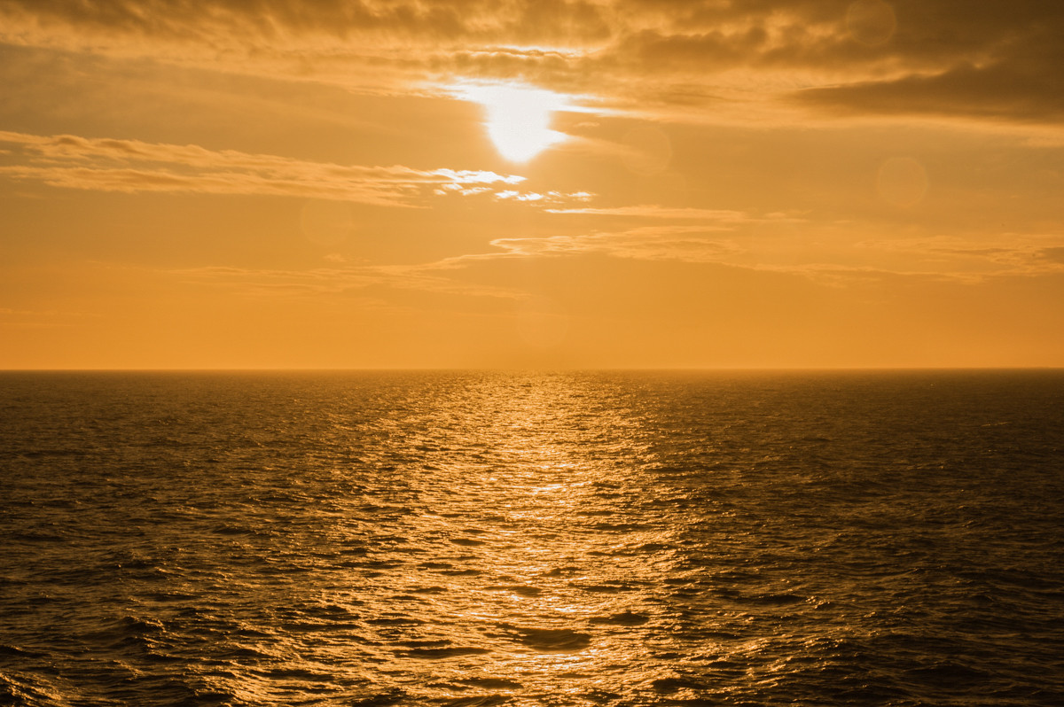 彩霞映照波罗的海-中关村在线摄影论坛