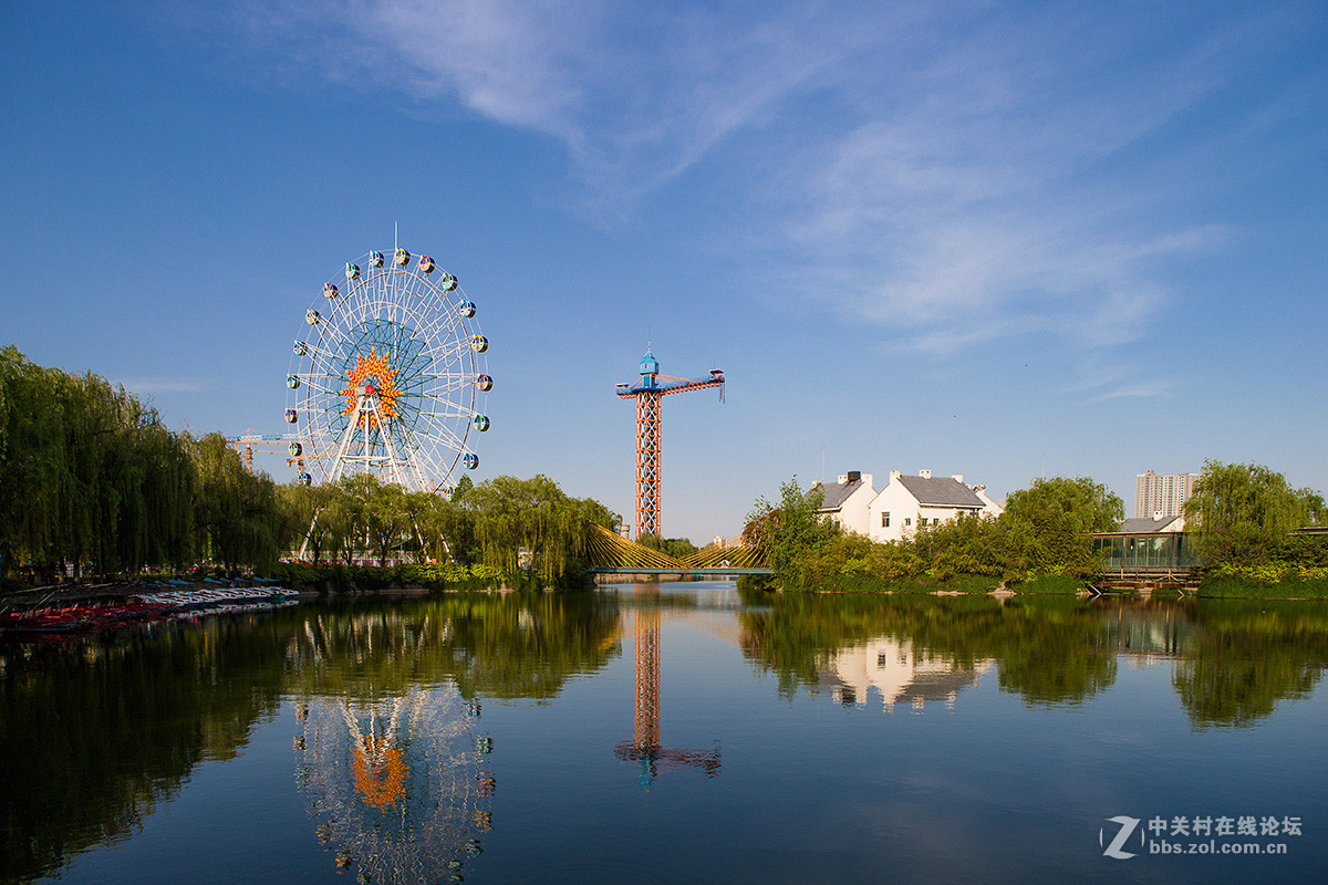 西安未央湖暮春风光-中关村在线摄影论坛
