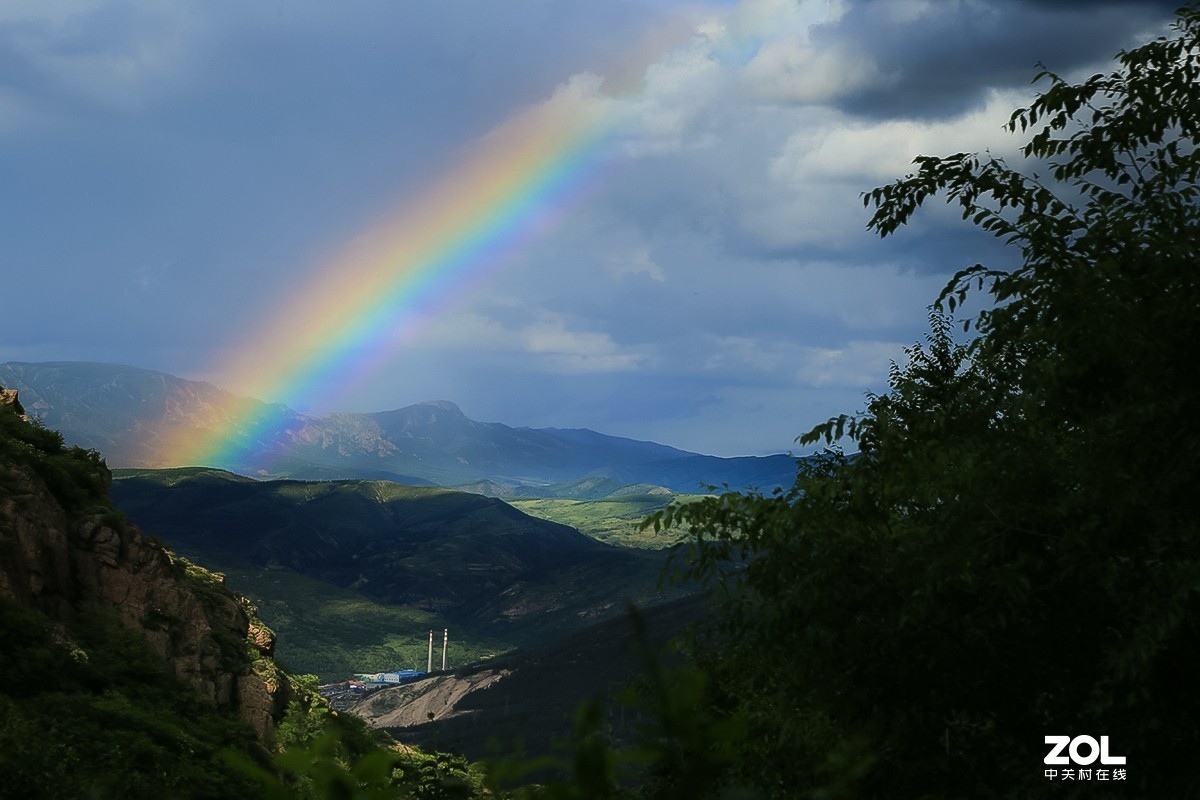 雨后彩虹-中关村在线摄影论坛