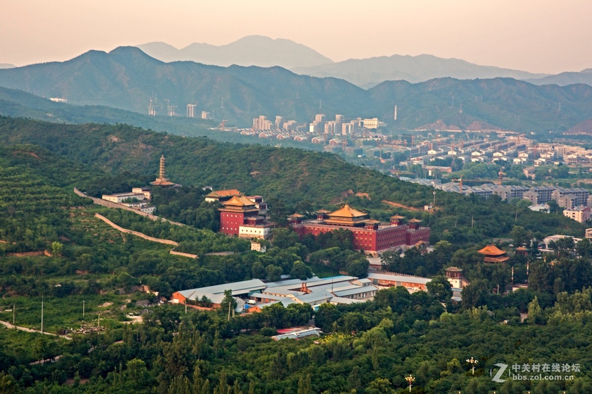 承德外八庙鸟瞰-中关村在线摄影论坛
