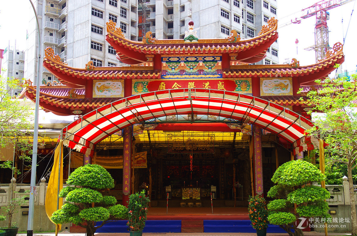 新加坡华人庙宇（十）：新加坡独特的庙宇形式——联合庙-中关村在线摄影论坛