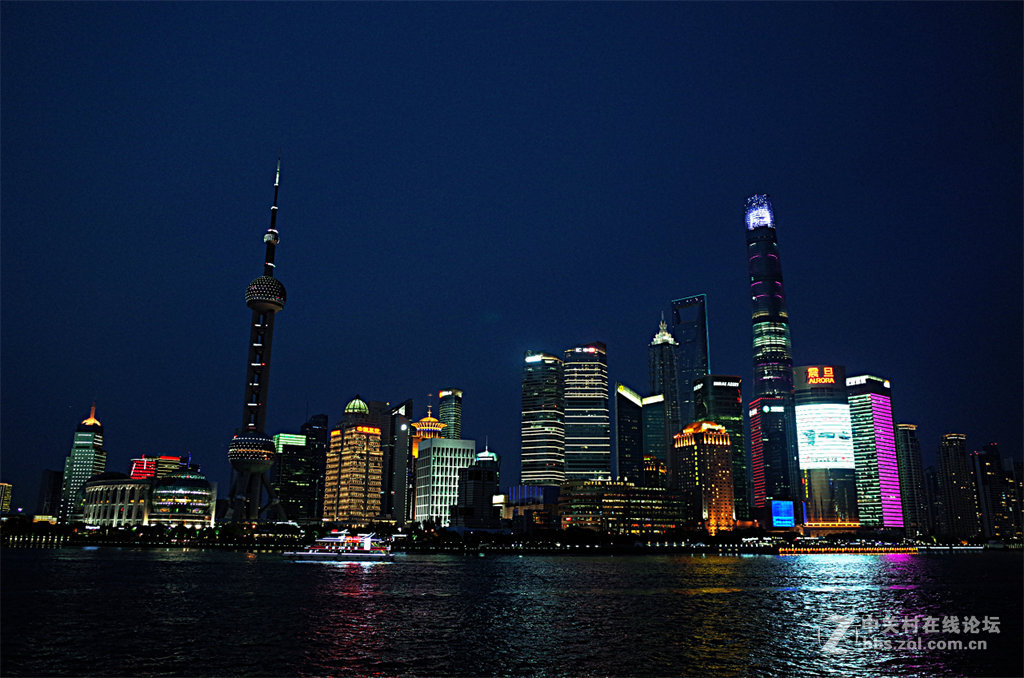 不同时间气候下的陆家嘴-中关村在线摄影论坛