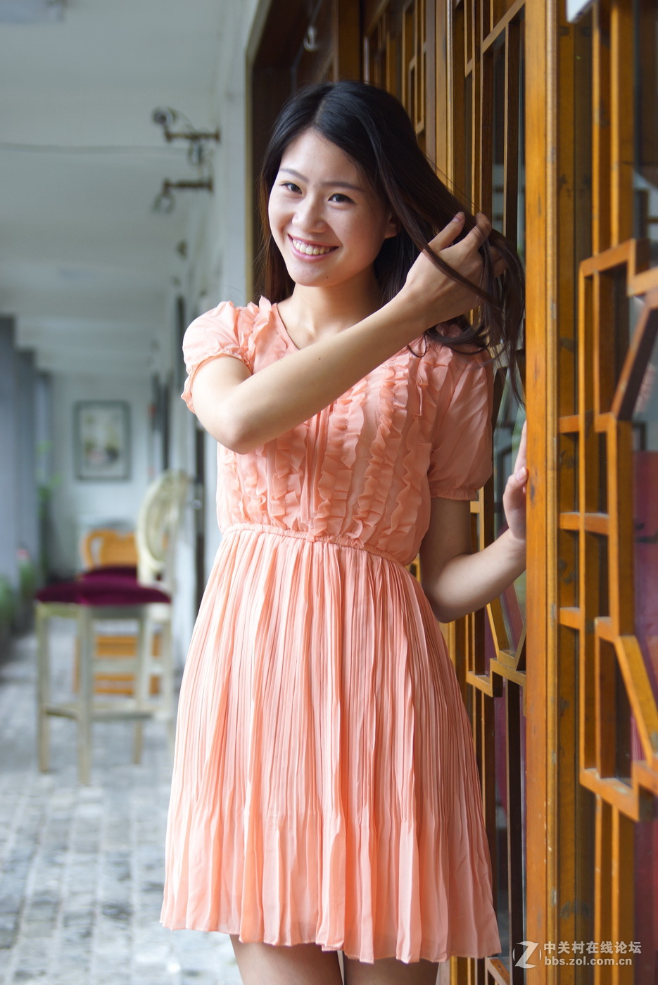 清纯可爱的邻家女孩-中关村在线摄影论坛