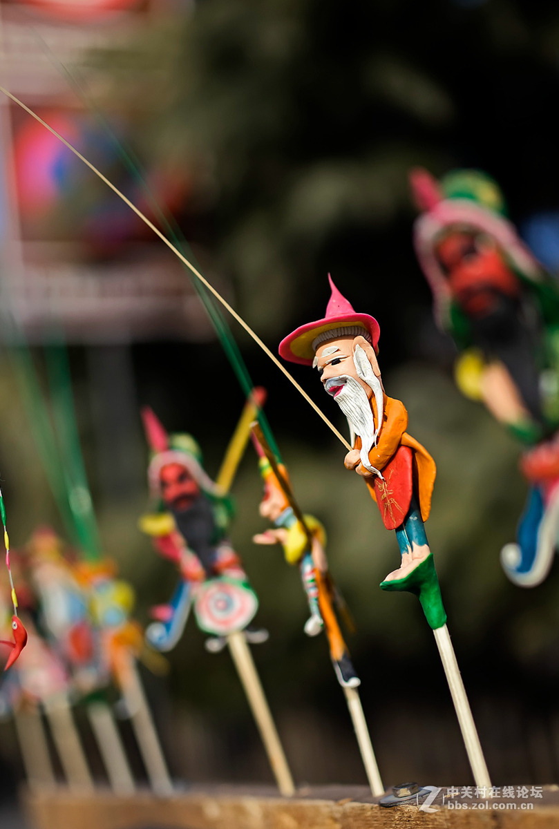 青州古街上的捏面人-中关村在线摄影论坛