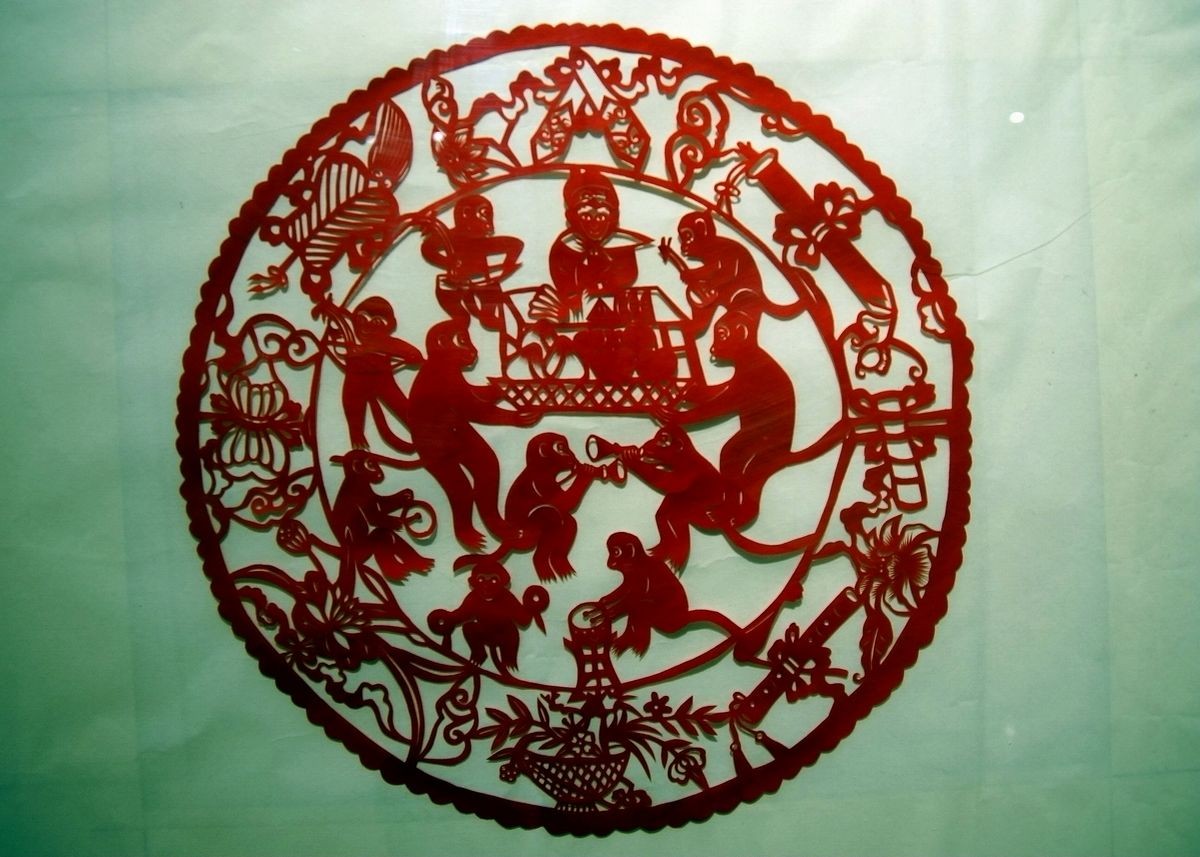 郭佩珍剪纸艺术展-中关村在线摄影论坛