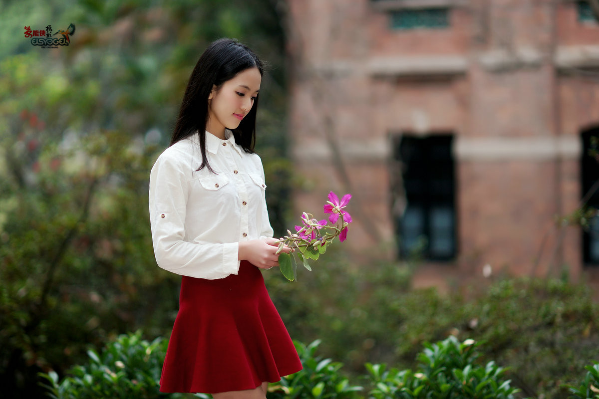 冬季【纯情的校园少女】------丽丽-中关村在线摄影论坛