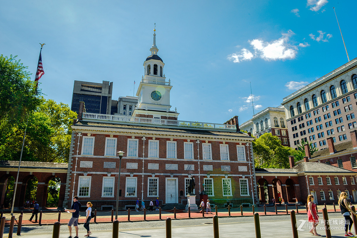 美国费城独立宫-中关村在线摄影论坛