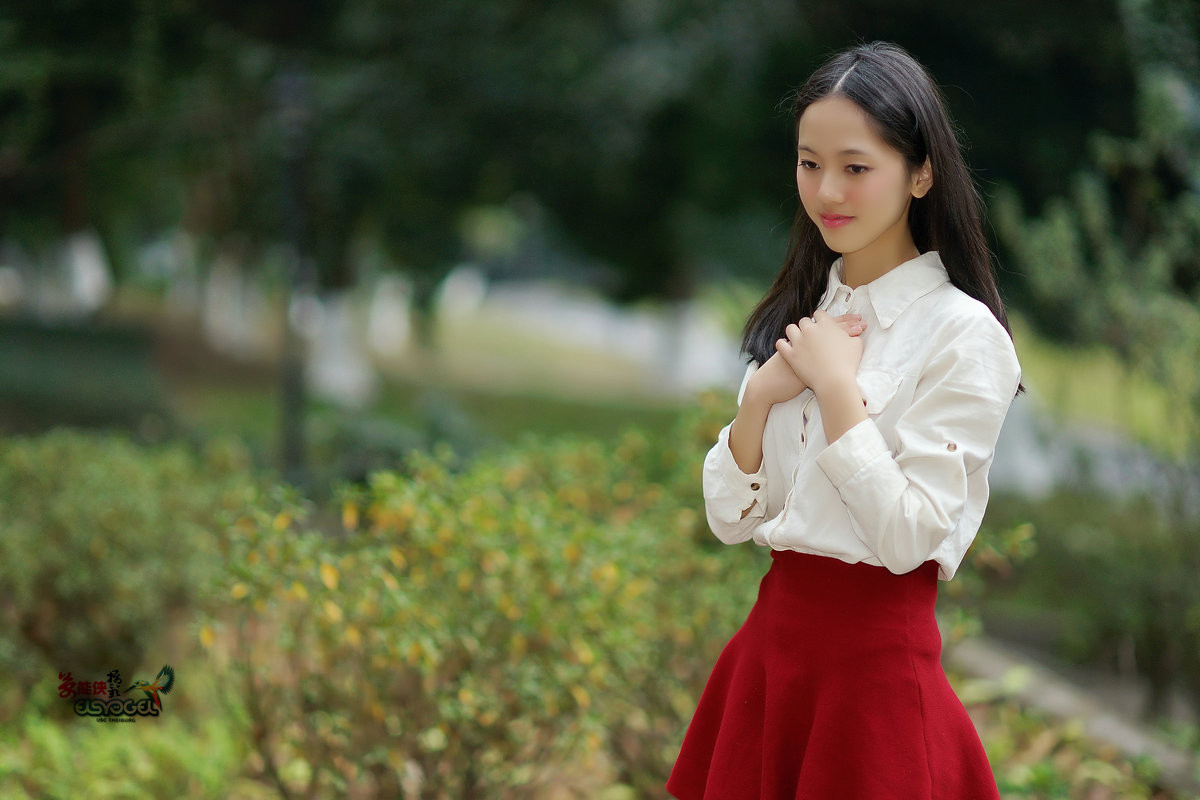 冬季【纯情的校园少女】------丽丽-中关村在线摄影论坛