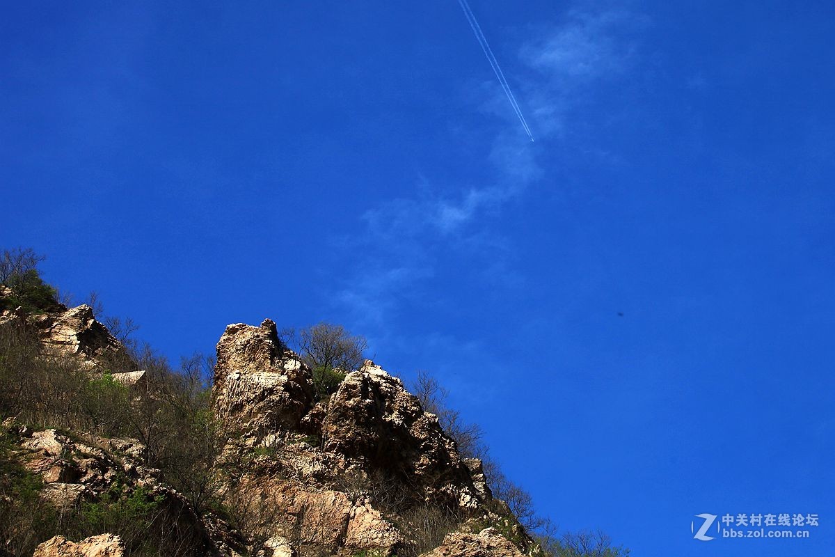天蓝山初绿-中关村在线摄影论坛