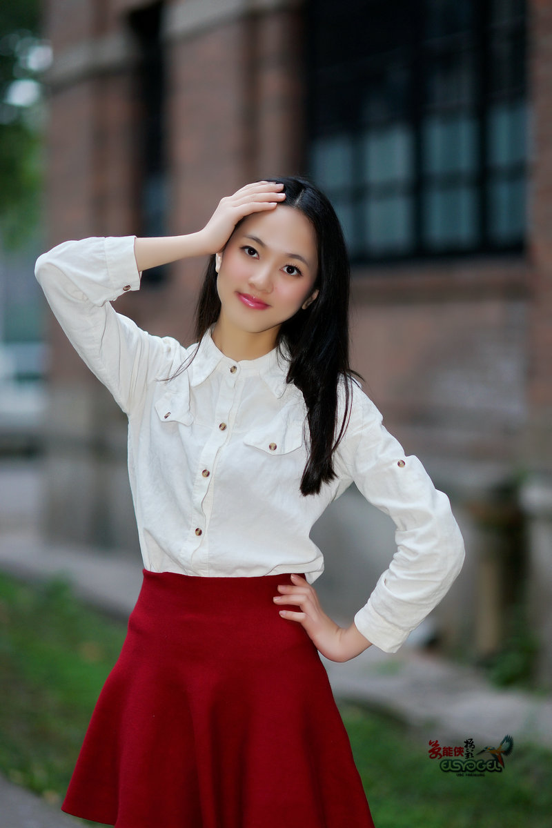 冬季【纯情的校园少女】------丽丽-中关村在线摄影论坛