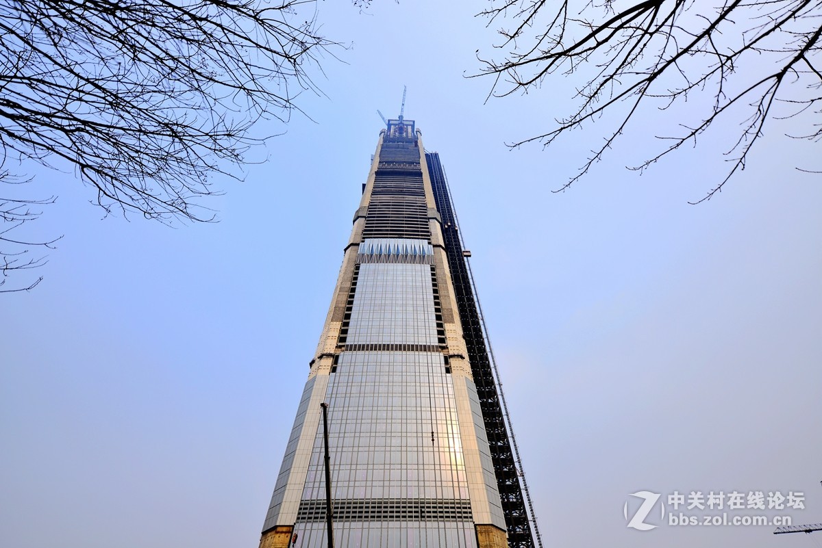 117大厦己突破500米-中关村在线摄影论坛