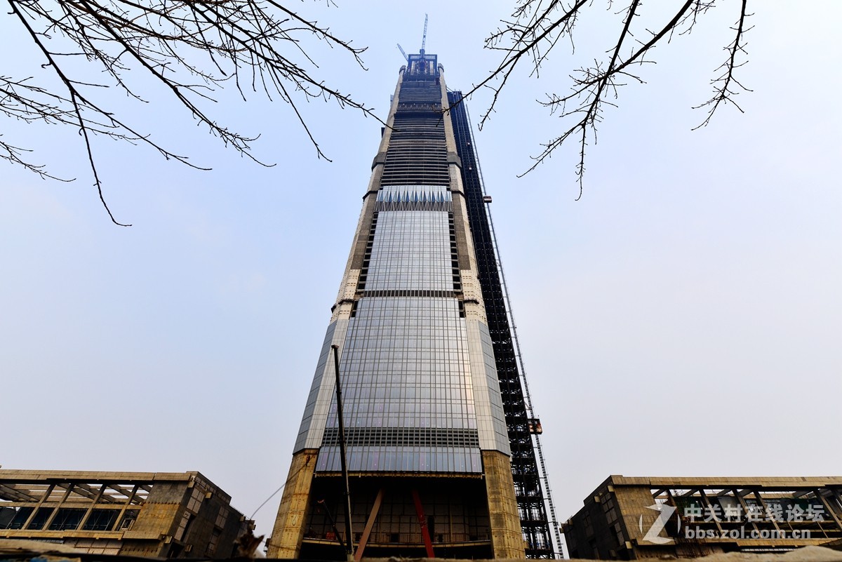 117大厦己突破500米-中关村在线摄影论坛