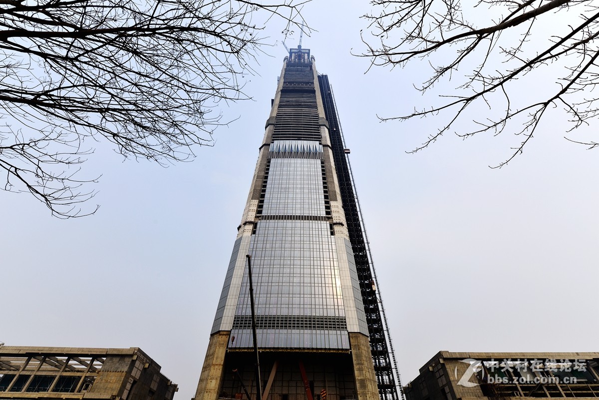 117大厦己突破500米-中关村在线摄影论坛