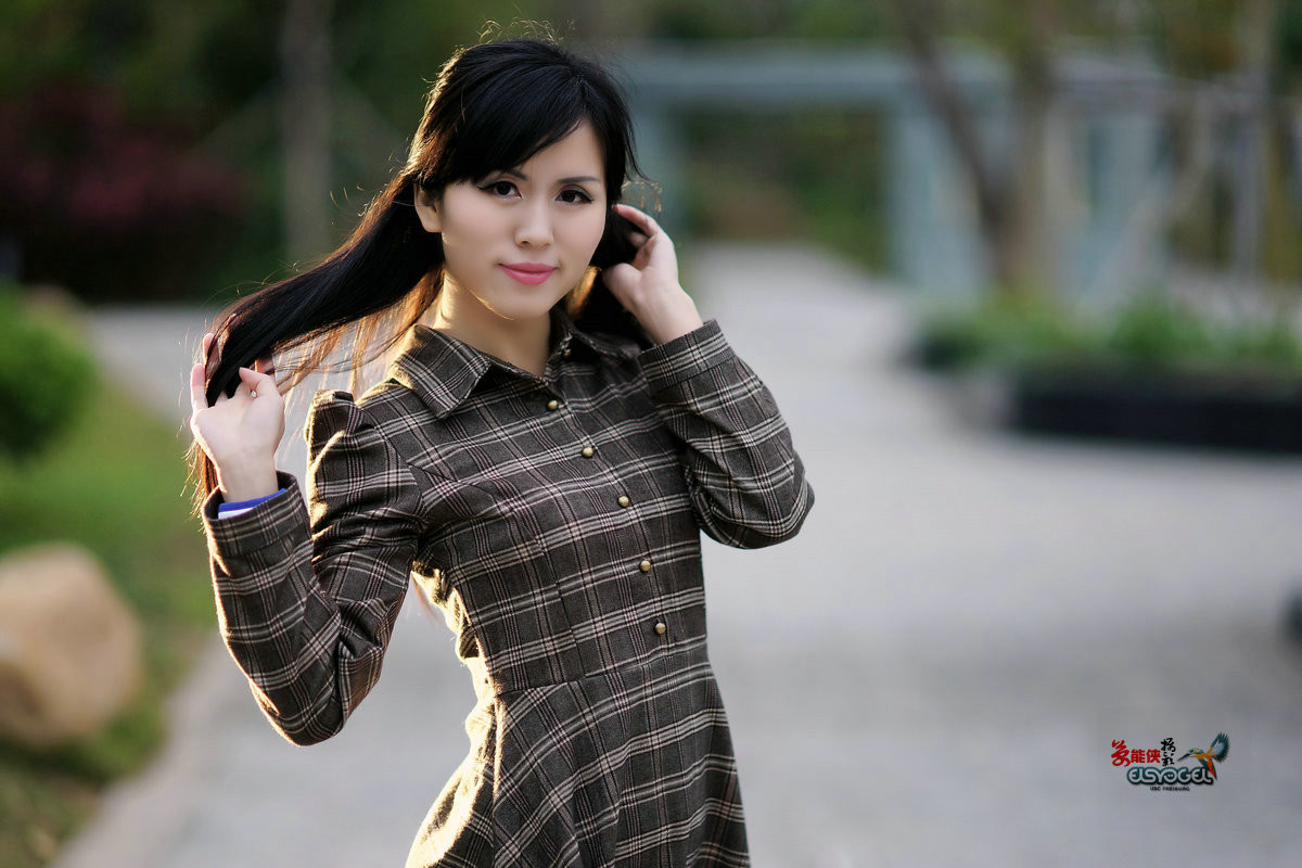 【绿心公园外拍人像】-------如意-中关村在线摄影论坛