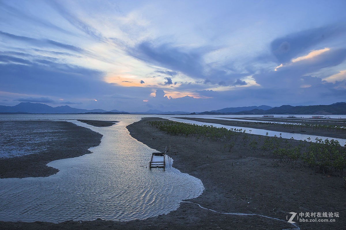 傍晚考洲洋-中关村在线摄影论坛
