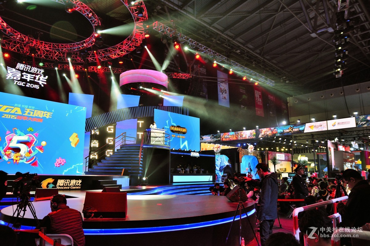 TGC 2015 上海腾讯游戏嘉年华（会场演出、展物篇）12P-中关村在线摄影论坛