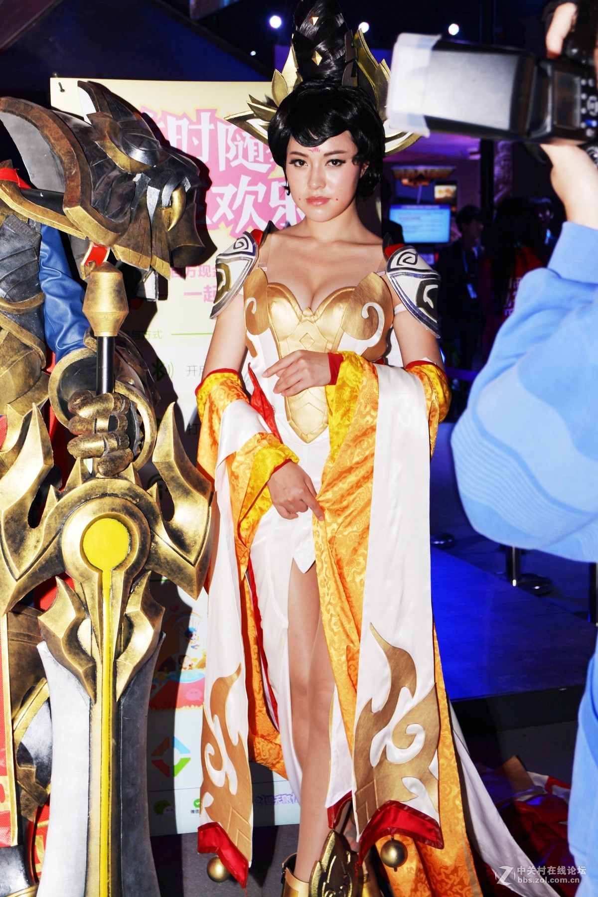 TGC 2015 上海腾讯游戏嘉年华（风情万种滴MM篇之二*完结篇*） 14P-中关村在线摄影论坛