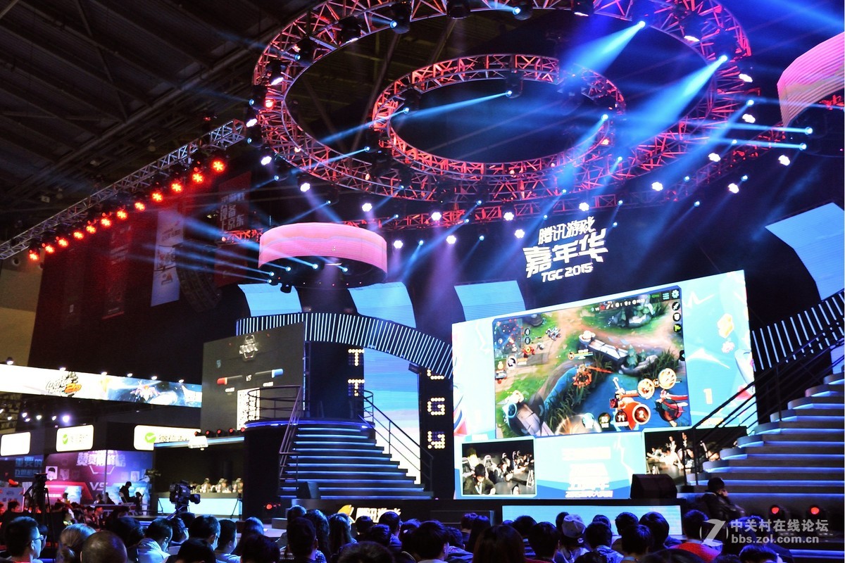 TGC 2015 上海腾讯游戏嘉年华（会场演出、展物篇）12P-中关村在线摄影论坛