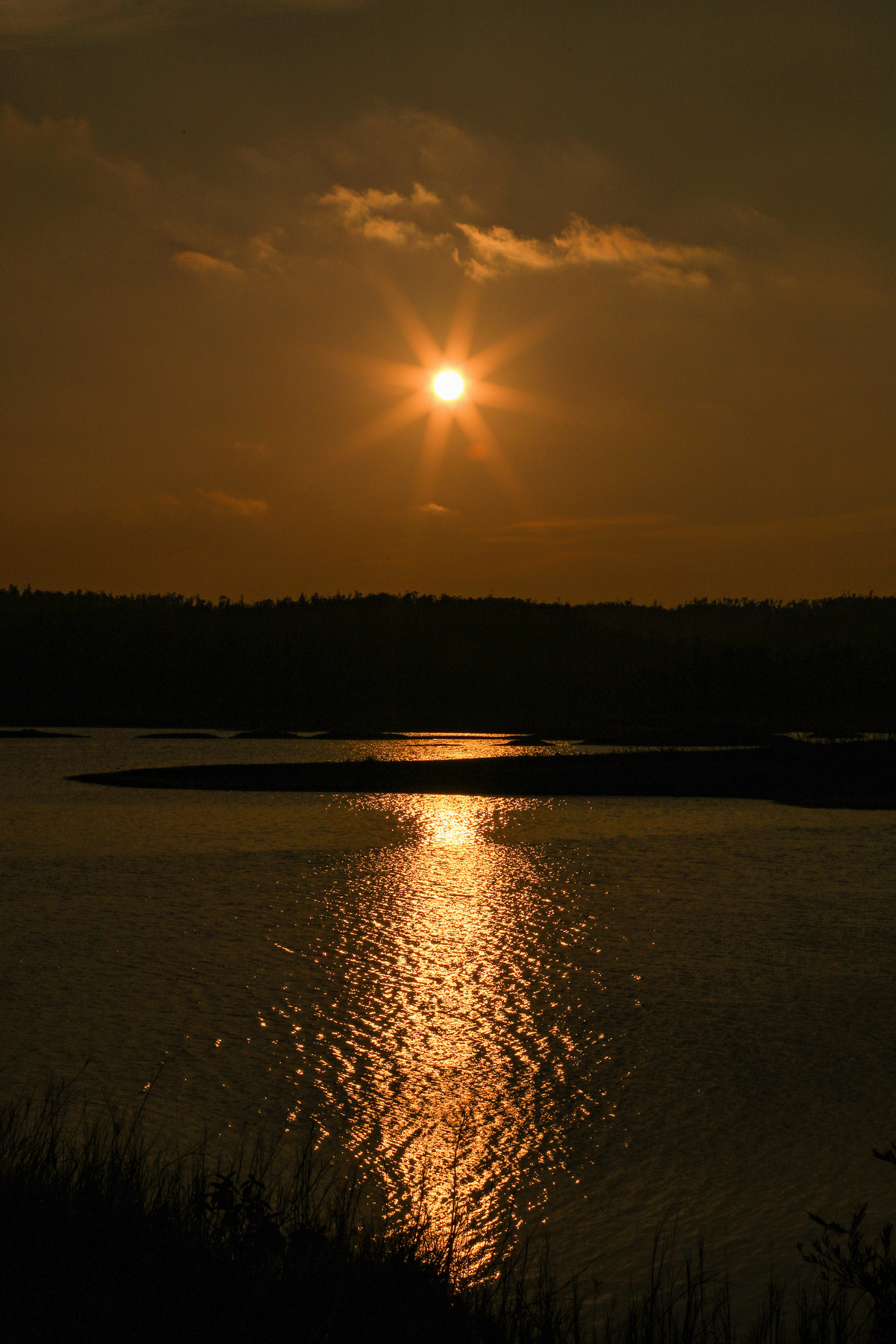 一道残阳铺水中-中关村在线摄影论坛