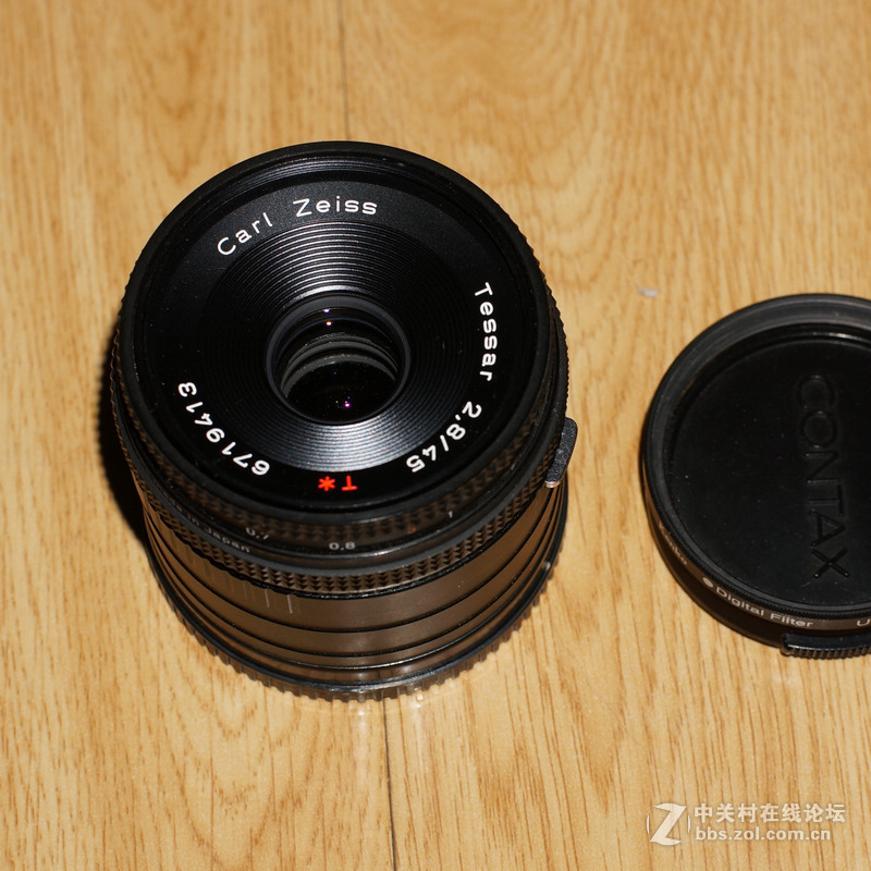 康泰时contax 45mm 2.8 carl zeiss Tessar AE YC 蔡司鹰眼98新-中关村在线摄影论坛