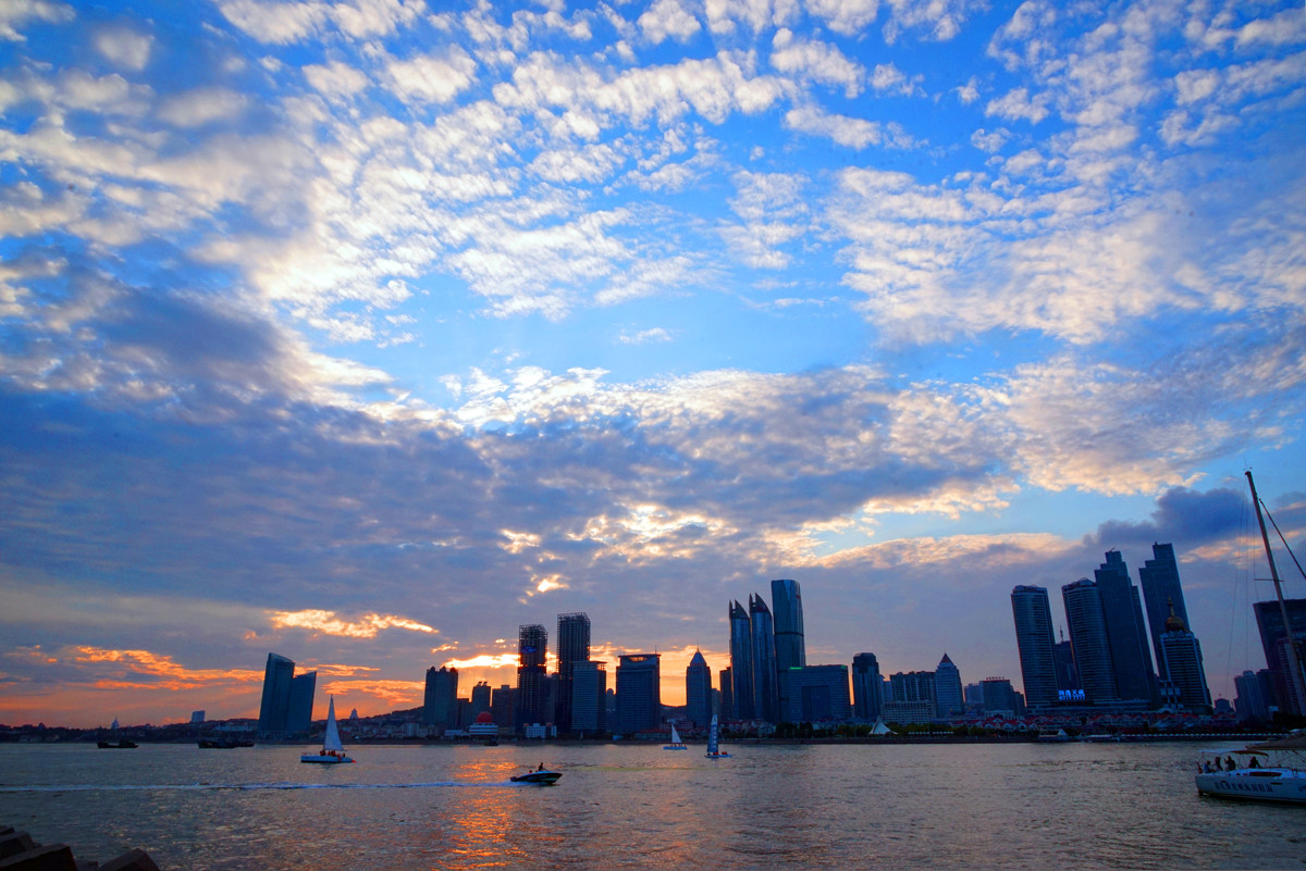 情人坝上观晚霞-中关村在线摄影论坛