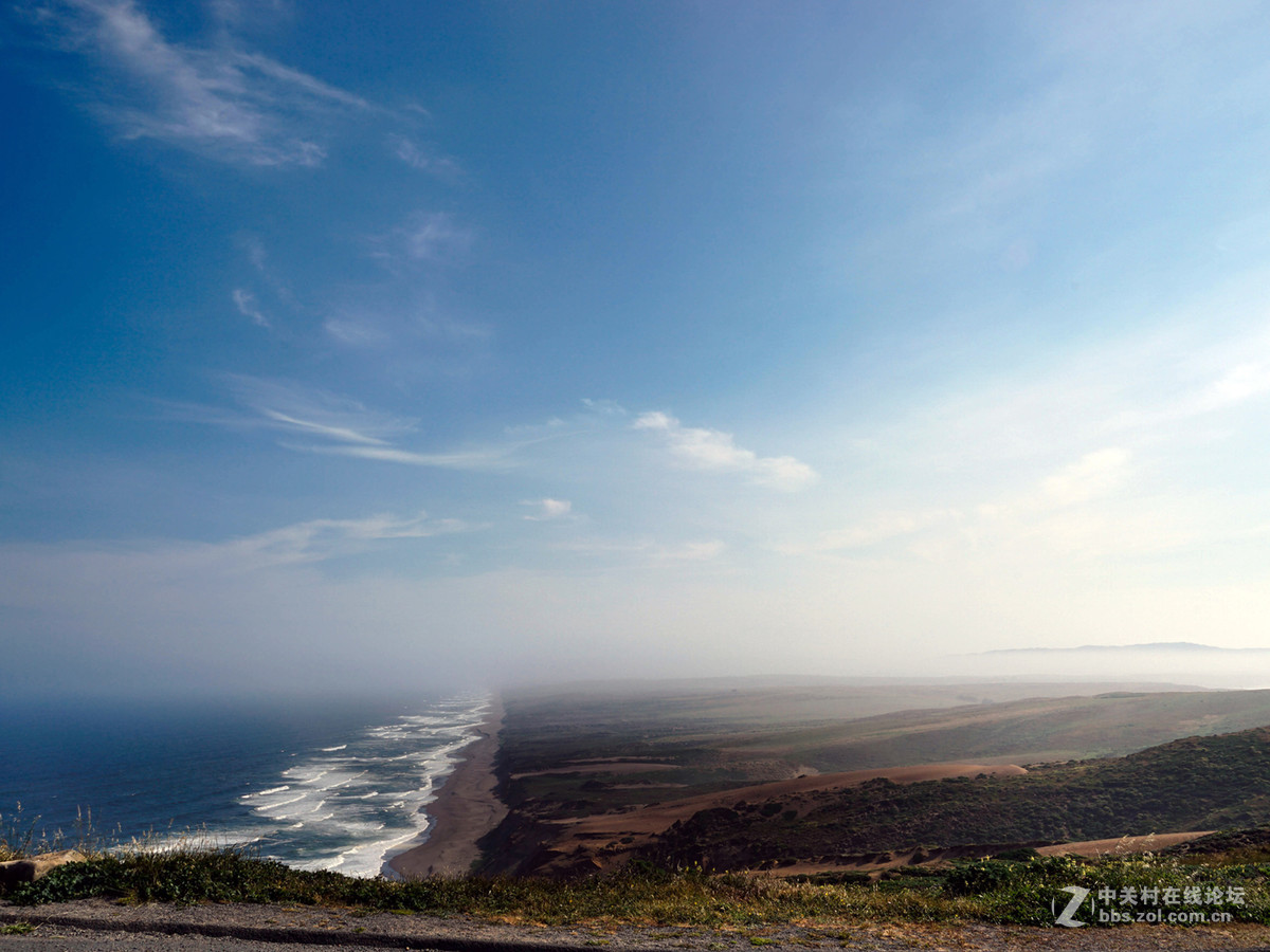 1 号公路景色 - Point Reyes-中关村在线摄影论坛