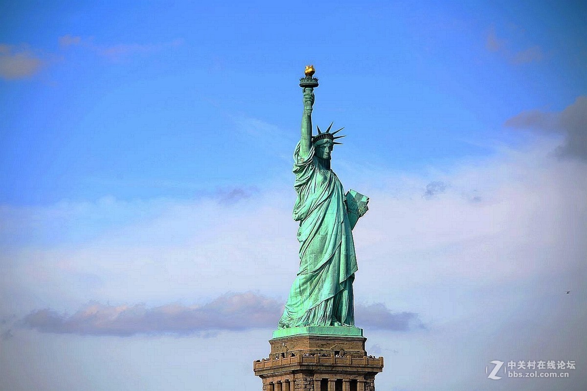 自由女神像---美国-中关村在线摄影论坛
