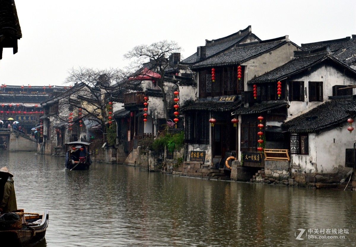 （实拍组图）雨中漫步浙江嘉善西塘古镇之二-中关村在线摄影论坛
