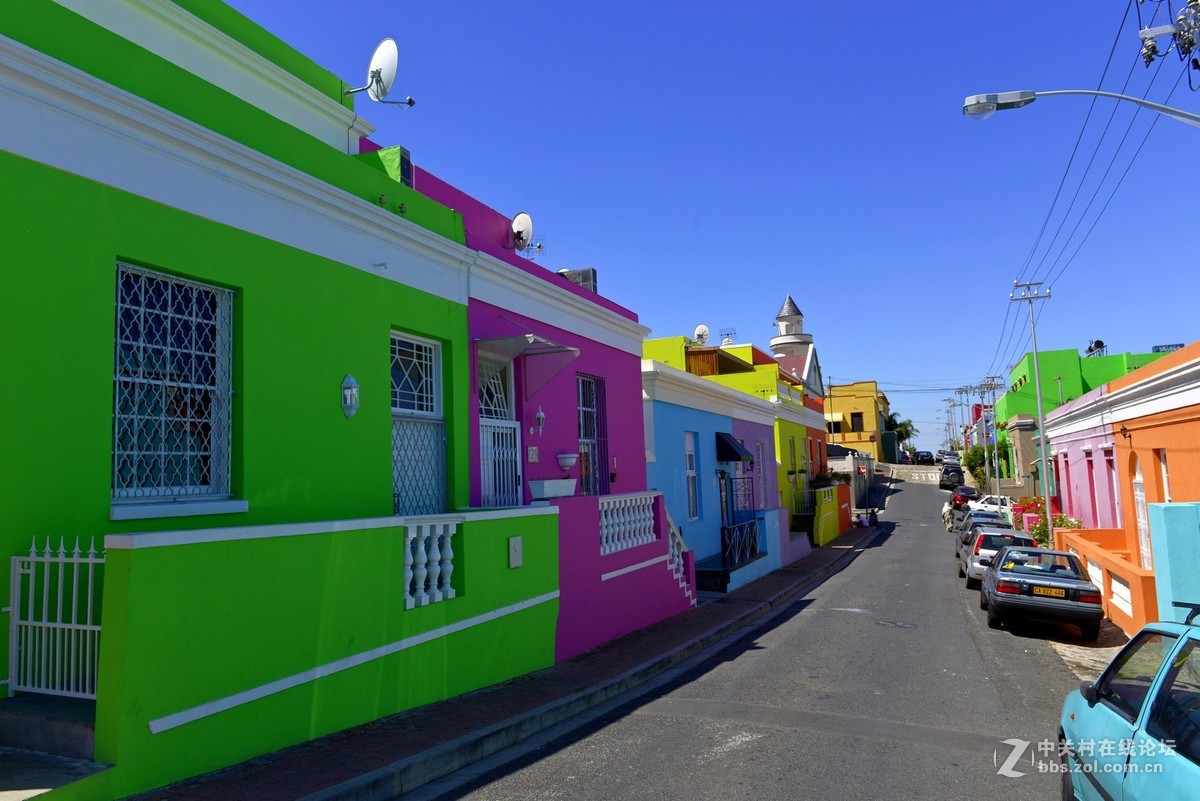 糖果色建筑--南非马来人社区-中关村在线摄影论坛