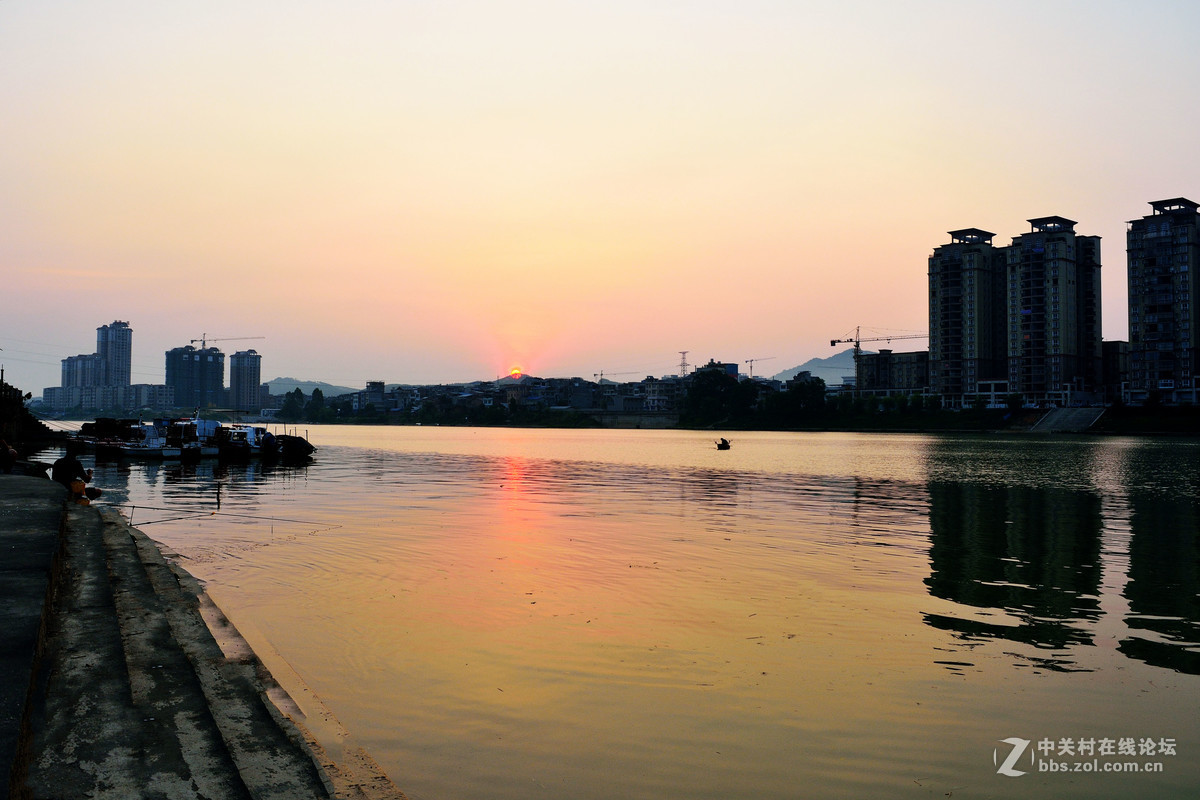 融江日出-中关村在线摄影论坛
