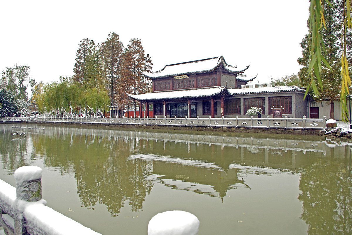 清宴园雪景-中关村在线摄影论坛
