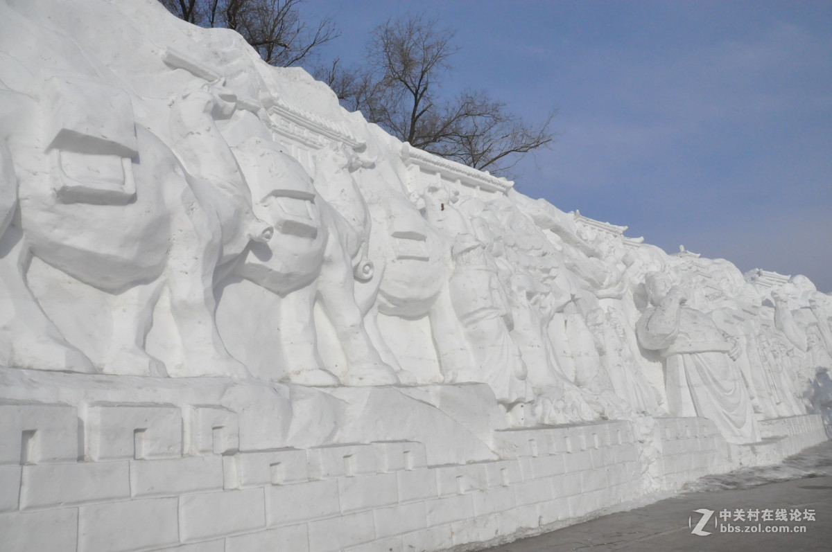 雪雕-中关村在线摄影论坛