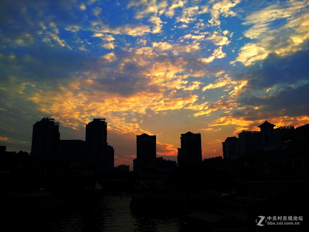 晚霞光影-中关村在线摄影论坛