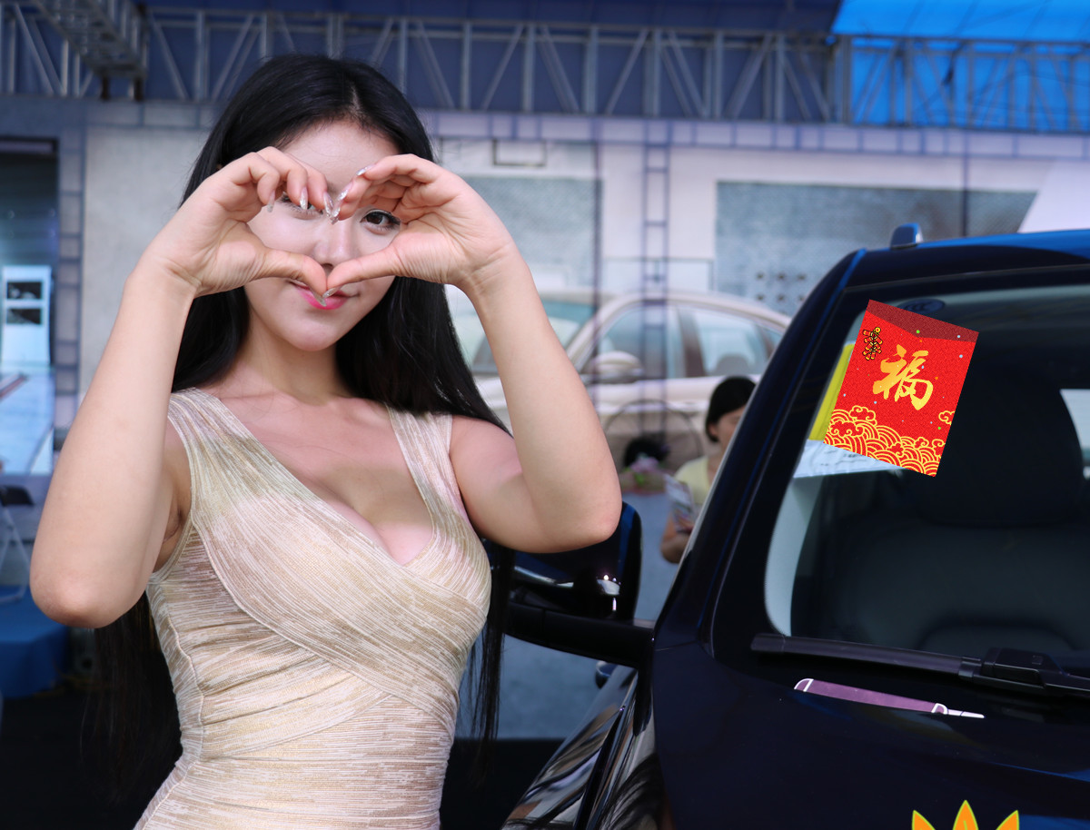 人像 】车展美女 ( 下 )-中关村在线摄影论坛