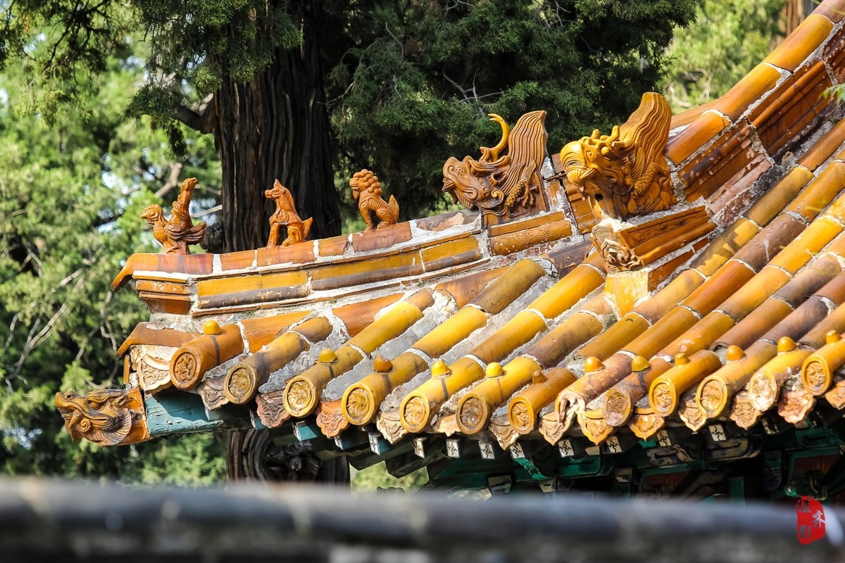 古代建筑屋檐脊角神兽-中关村在线摄影论坛