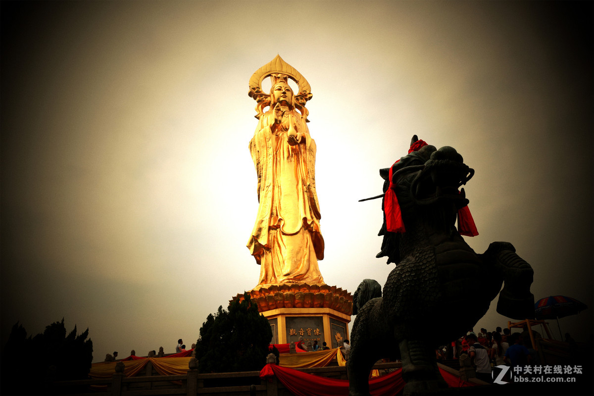 广州莲花山《观音宝像》-中关村在线摄影论坛