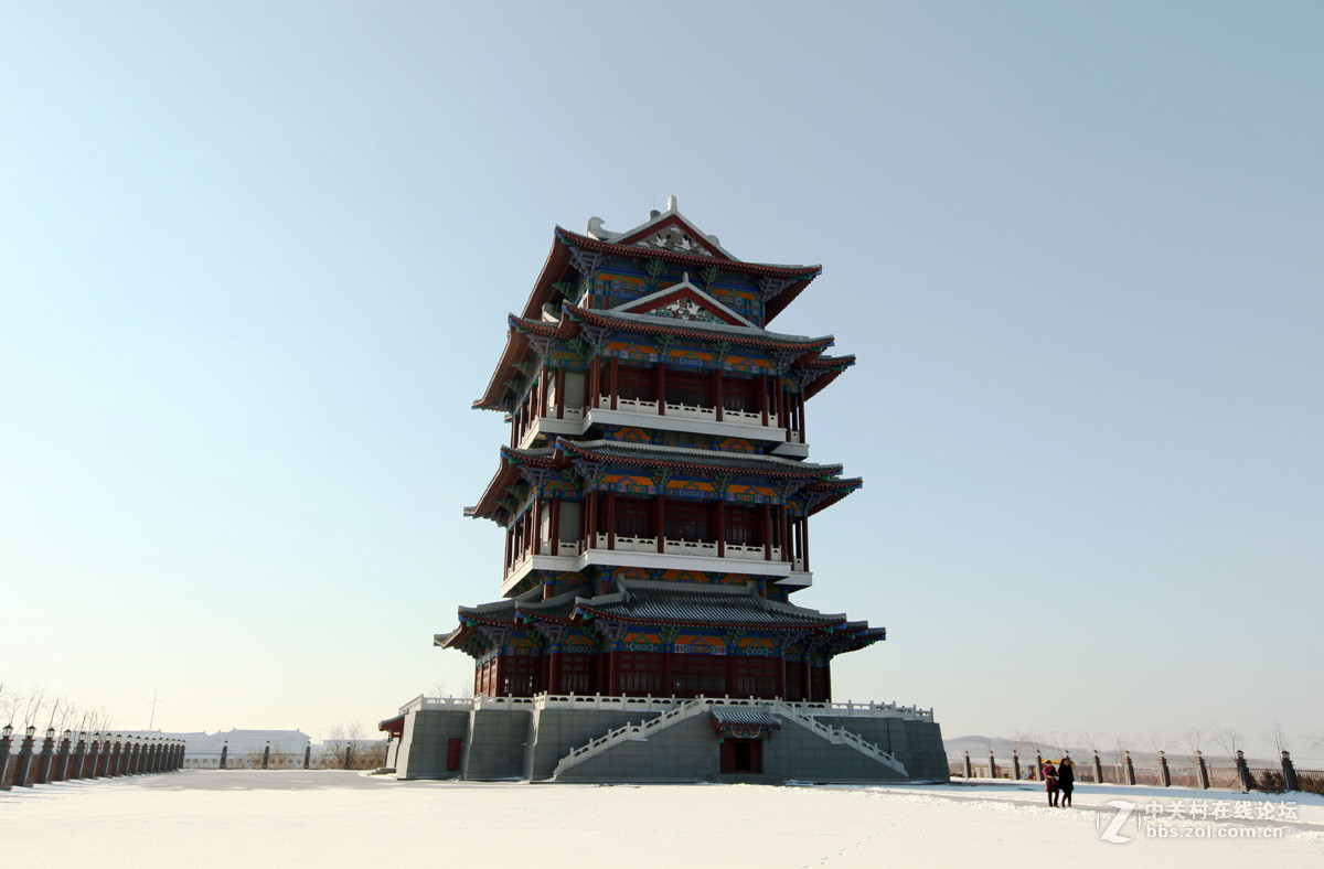 法库白鹤楼-中关村在线摄影论坛