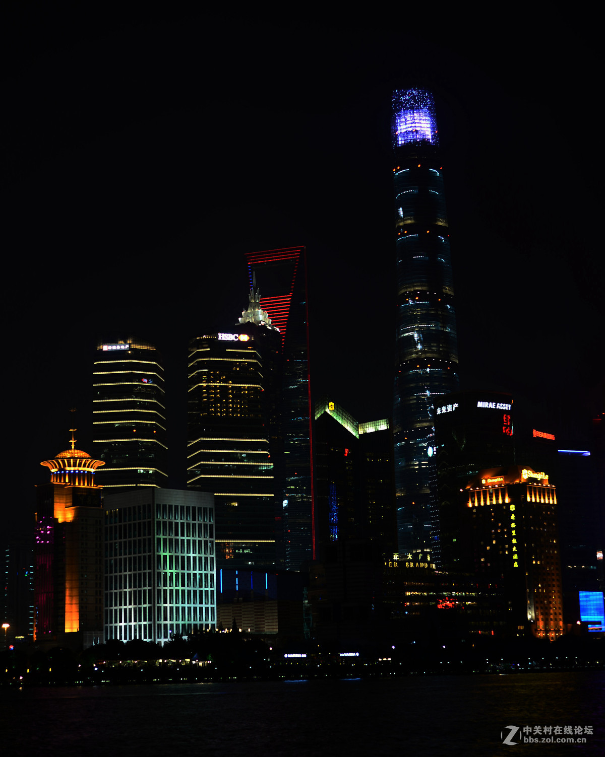 遥看陆家嘴-中关村在线摄影论坛