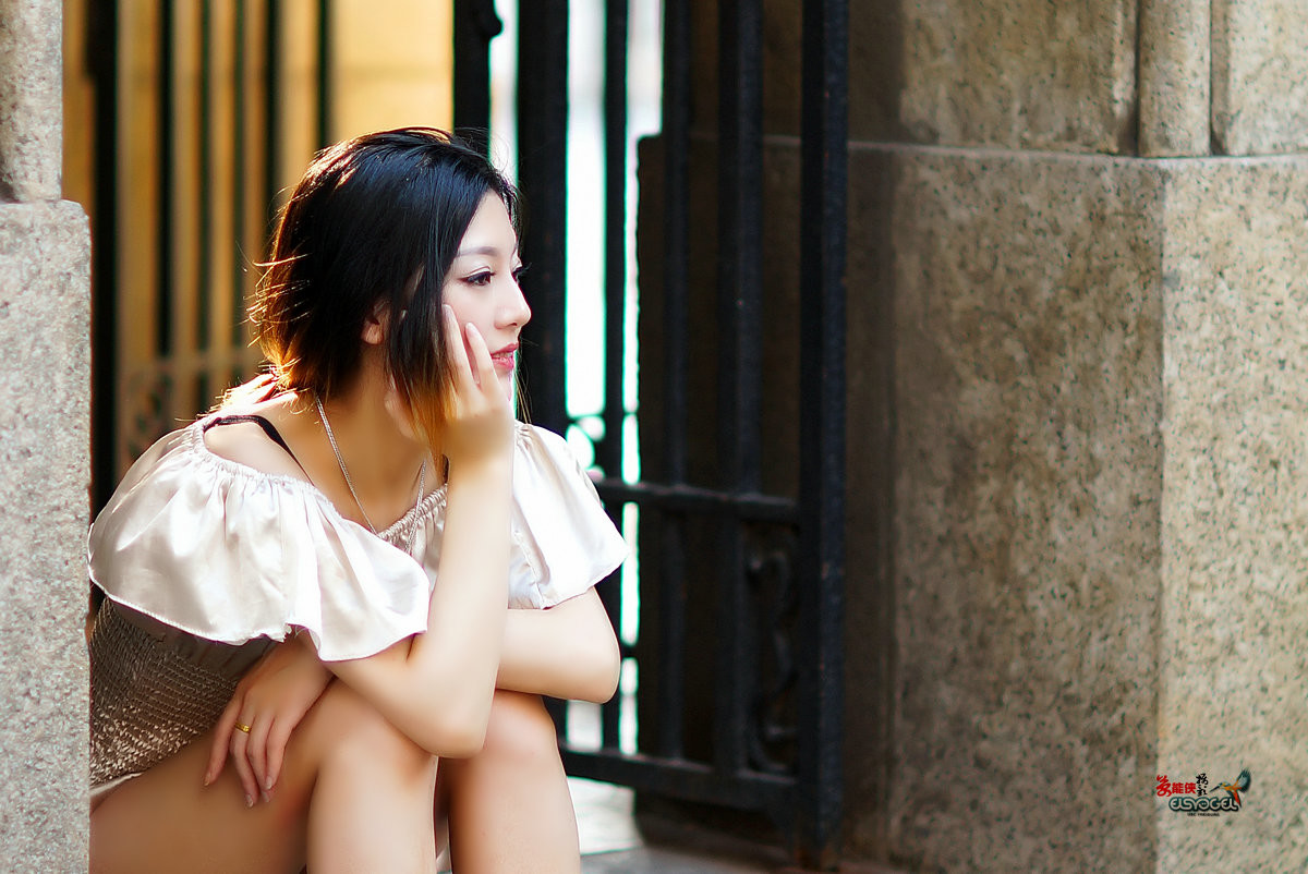 夏日【沙面清纯之少女】----饭饭-中关村在线摄影论坛