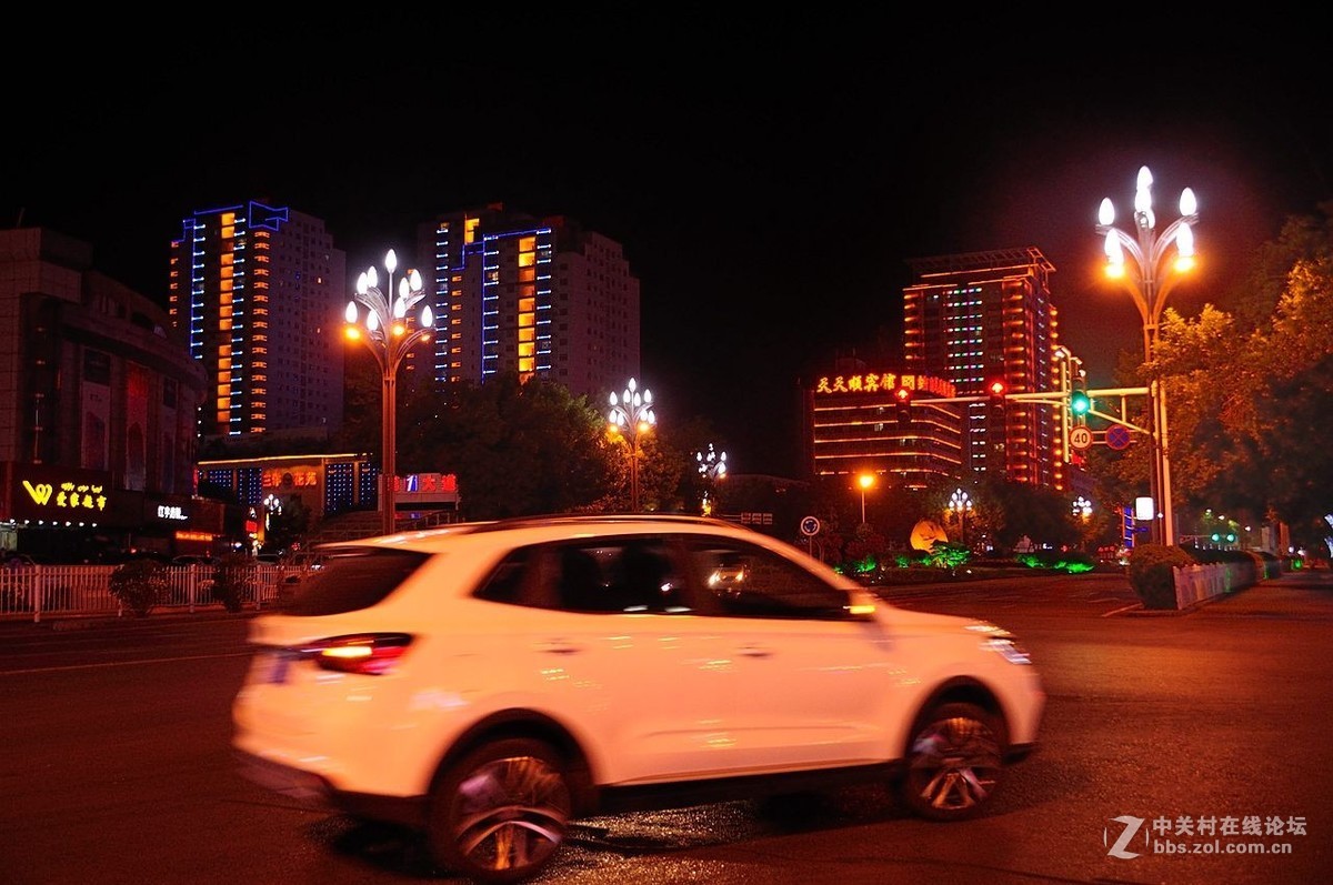 新疆是个好地方------奎屯夜景-中关村在线摄影论坛