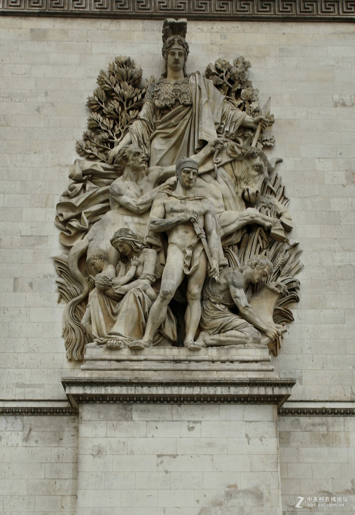 巴黎凯旋门-中关村在线摄影论坛